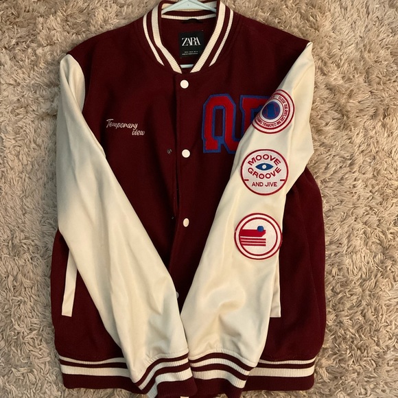 Zara | Jackets & Coats | Zara Varsity Jacket | Poshmark